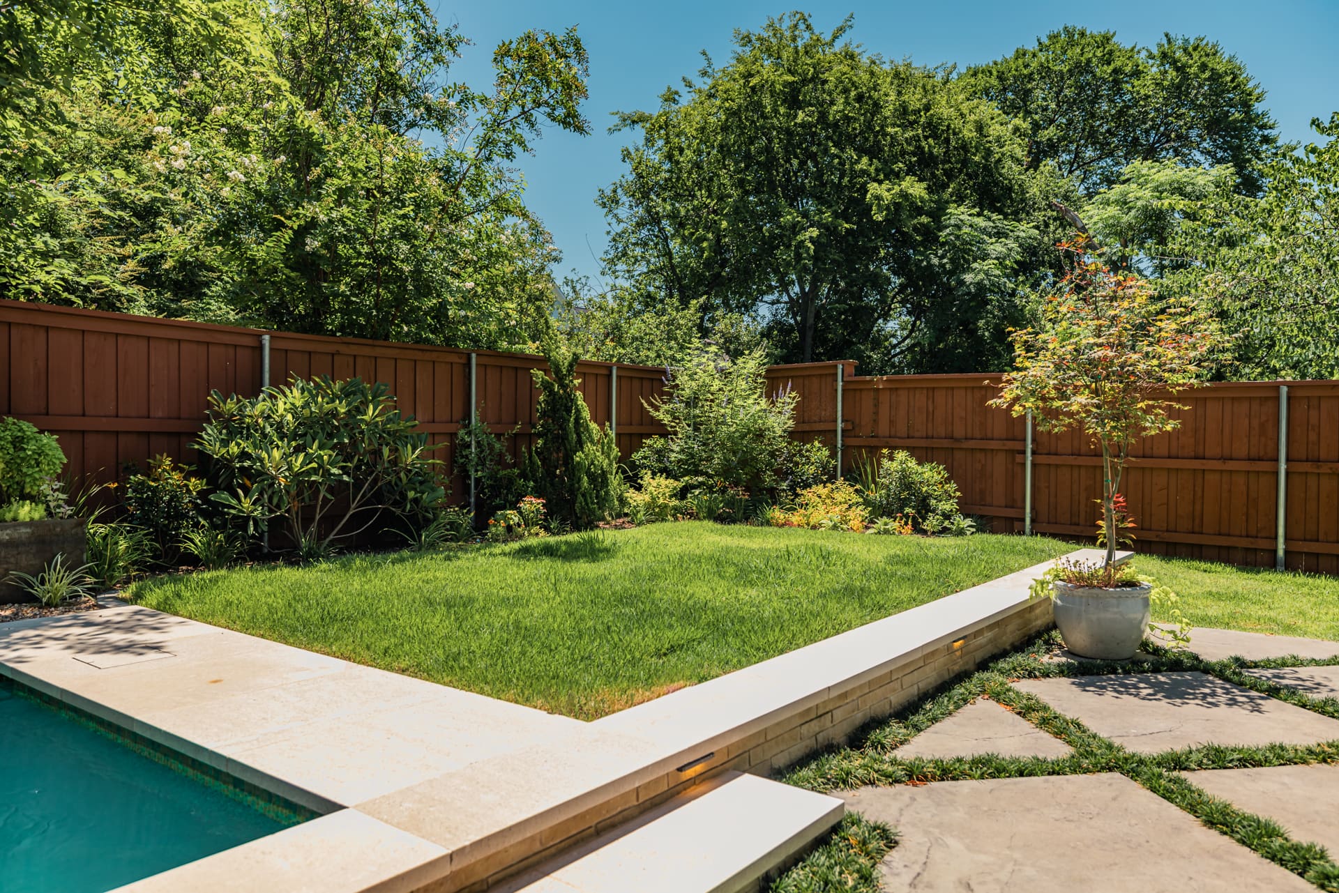 Downtown McKinney: Luxury Pool & Outdoor Living Space Design